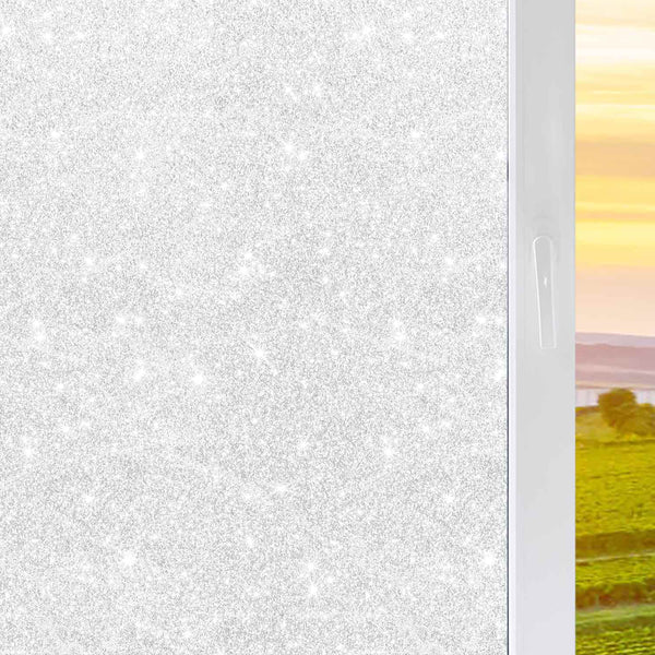 Glitter Static Cling Frosted Window Film – HIDBEA