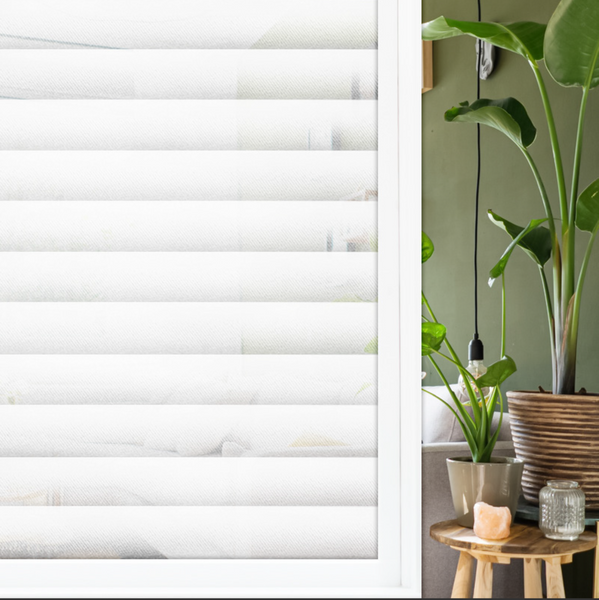 Blinds Pattern Frosted Window Film – HIDBEA
